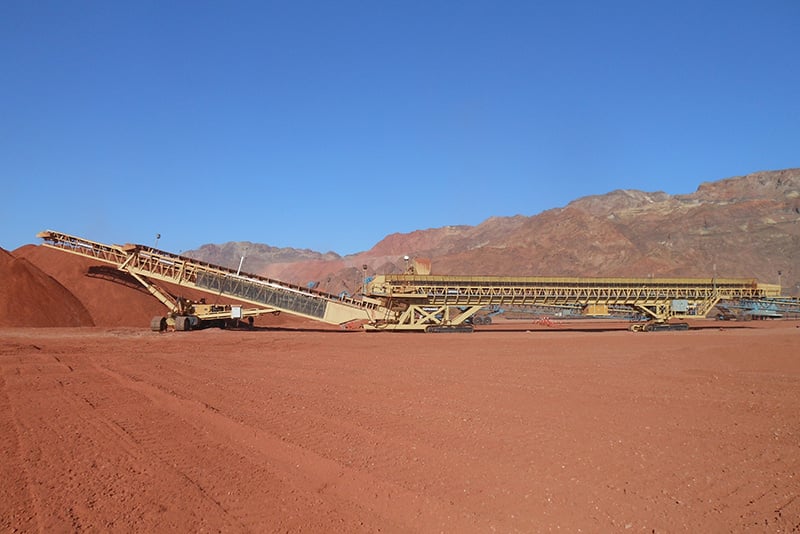 Case Study - Heap Leach Conveying Equipment for Mining Sites